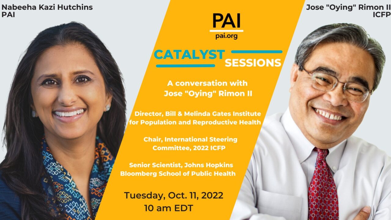 PAI Catalyst Sessions: A Conversation with Jose “Oying” Rimon | WHGI